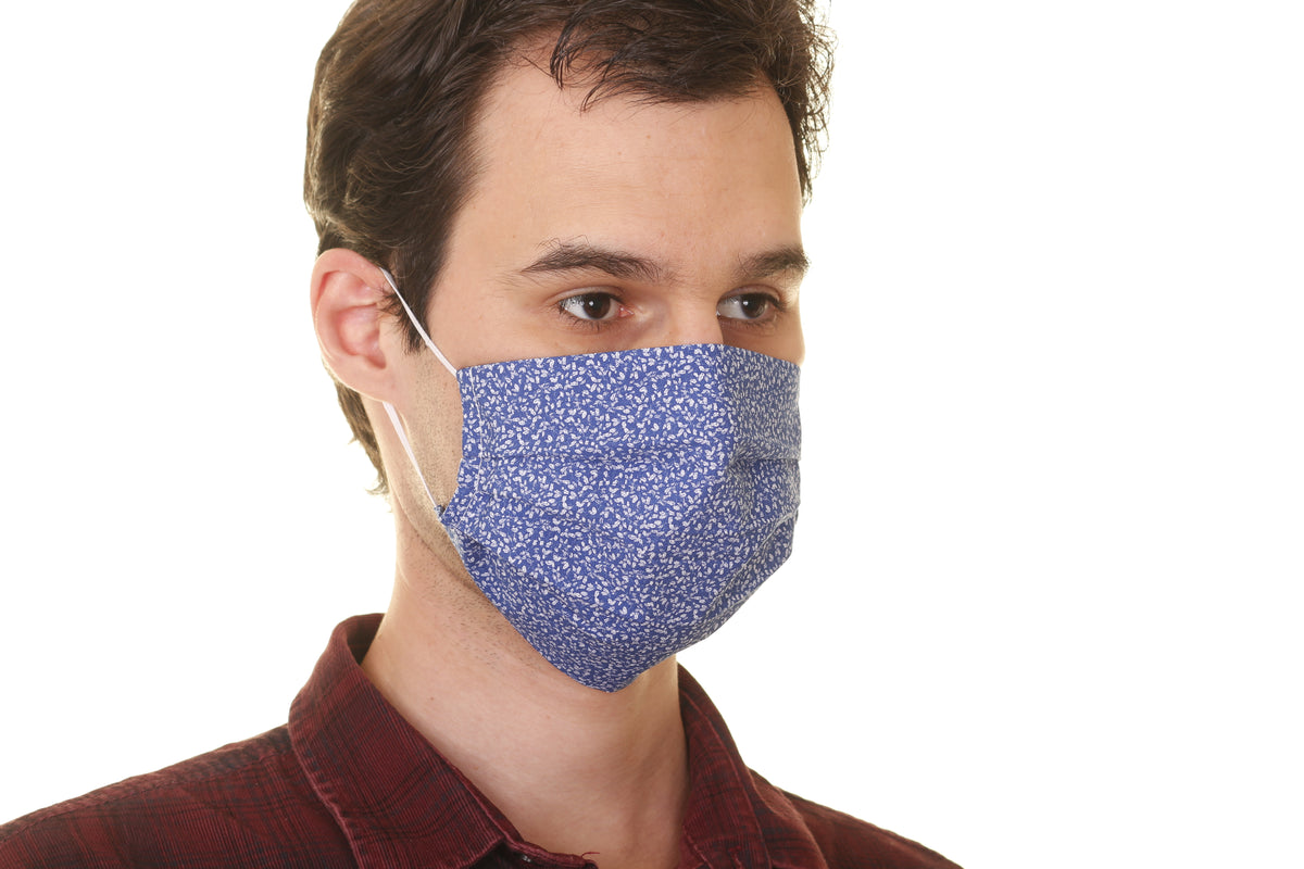 Busy Face Mask Flower Print Reusable Washable 100% Cotton 2 Pack – Busy ...