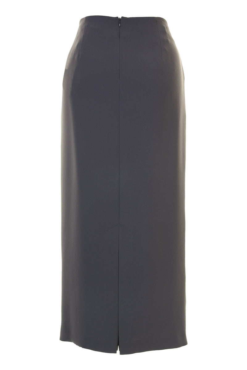 Busy Clothing Womens Grey Long Skirt